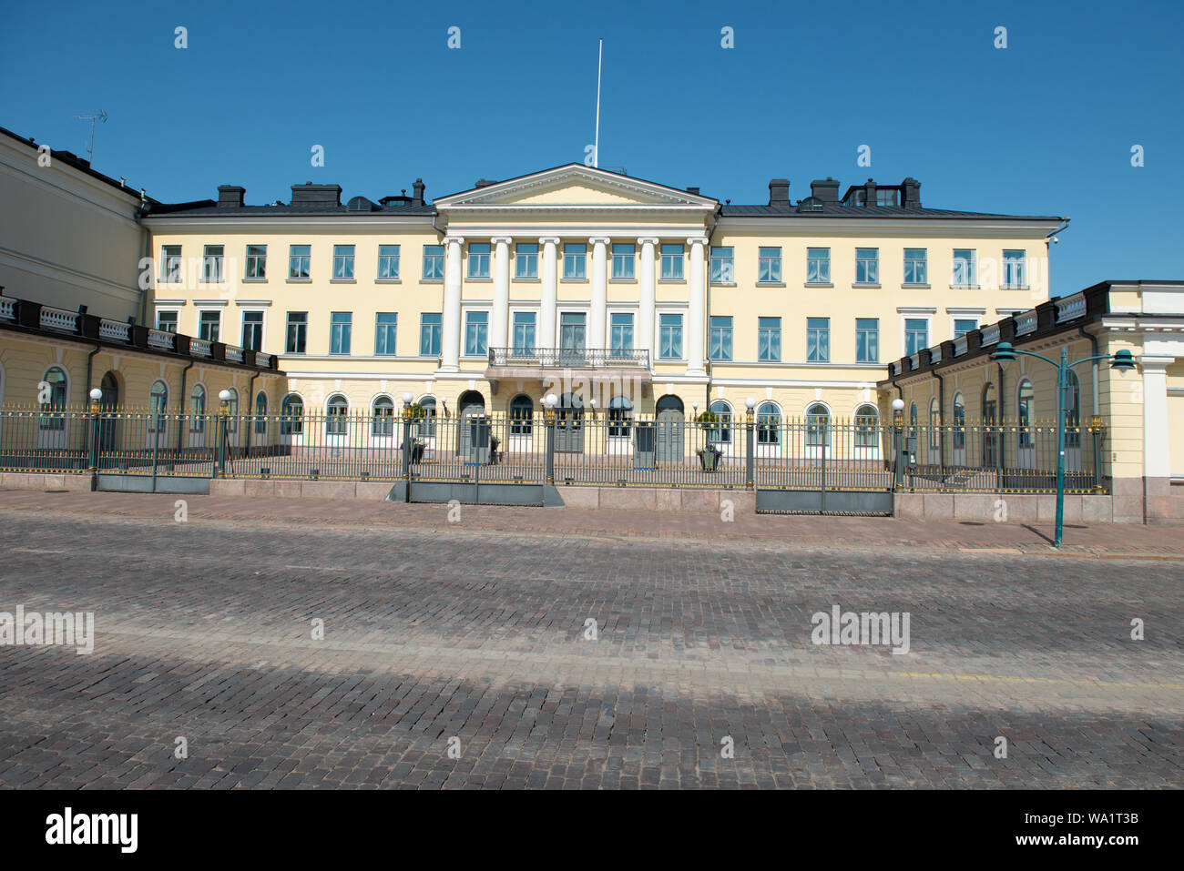 The Presidential Palace in Helsinki, Finland Stock Photo - Alamy