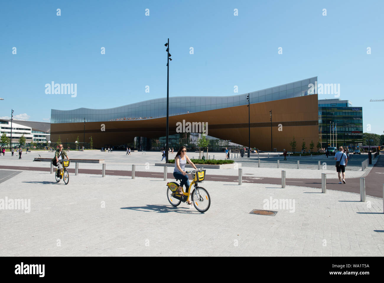 Helsinki Central Library Oodi, Helsinki, Finland Stock Photo - Alamy