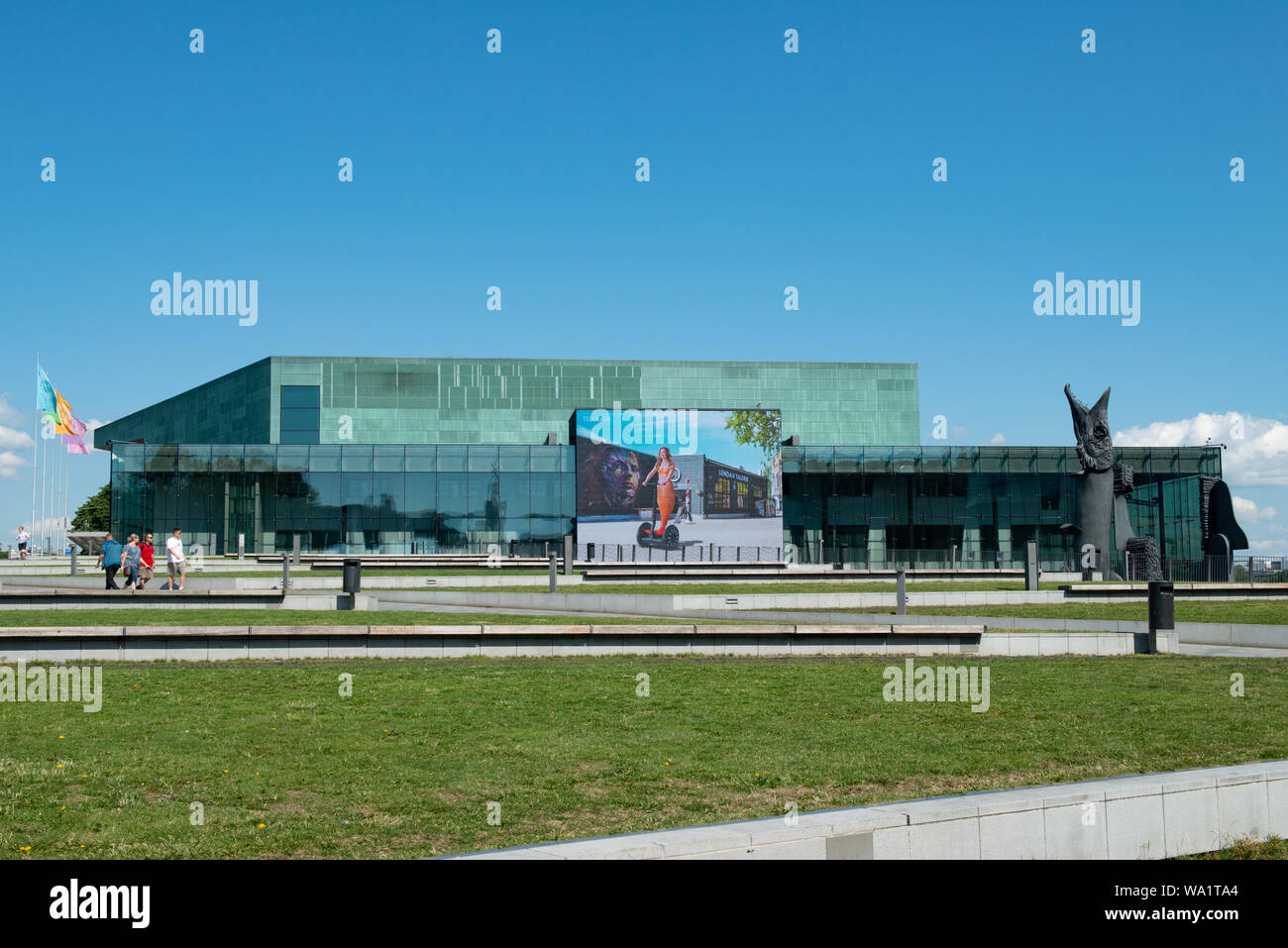 The Helsinki Music Centre and concert hall, Helsinki, Finland Stock ...