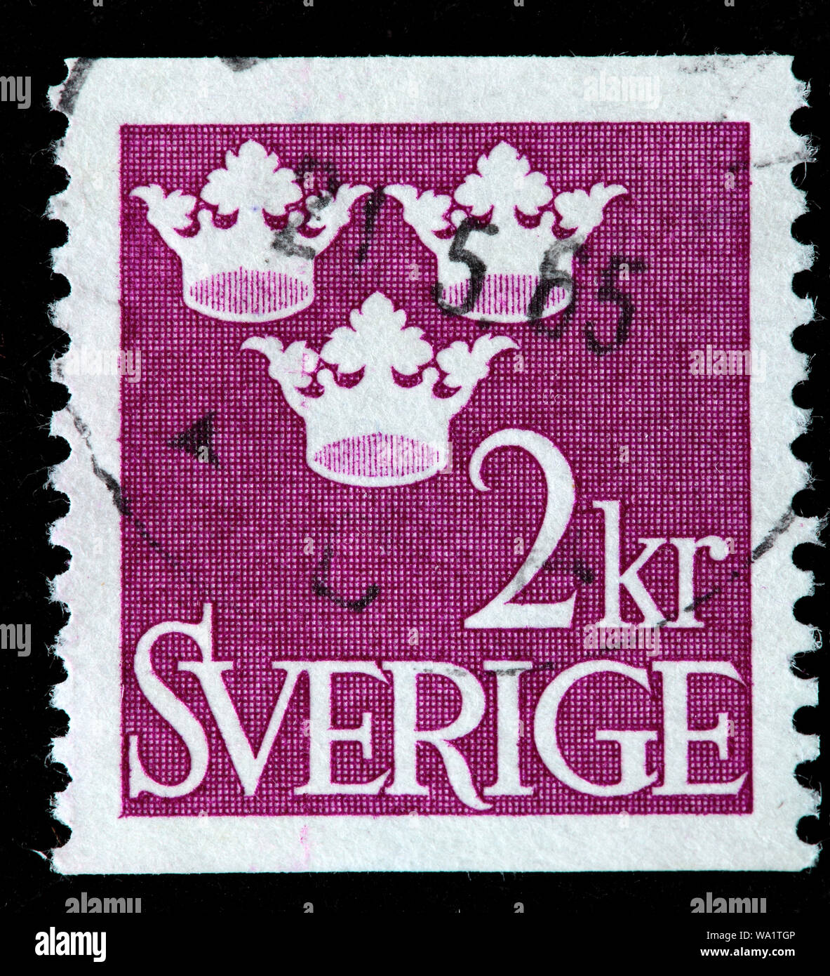 Sweden Postage Stamp High Resolution Stock Photography and Images - Alamy