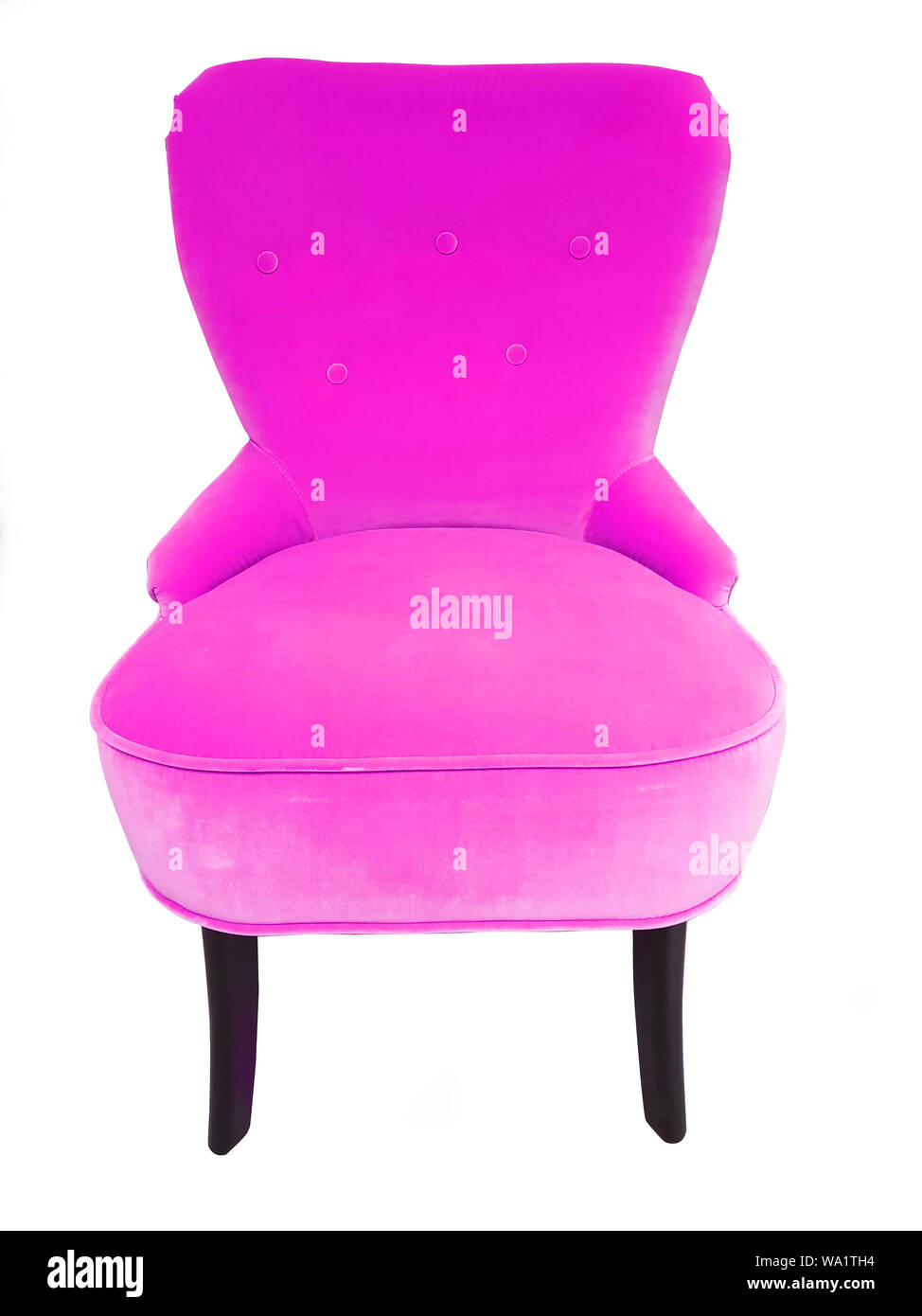 Pink color chair designer comfort, soft and modern chair, velvet chair ...