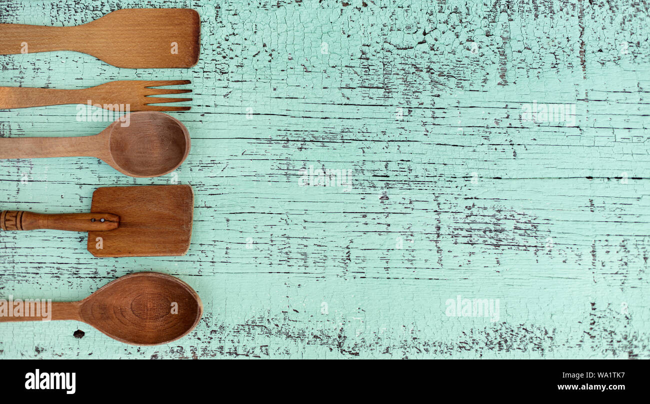 Old kitchen utensils hi-res stock photography and images - Alamy