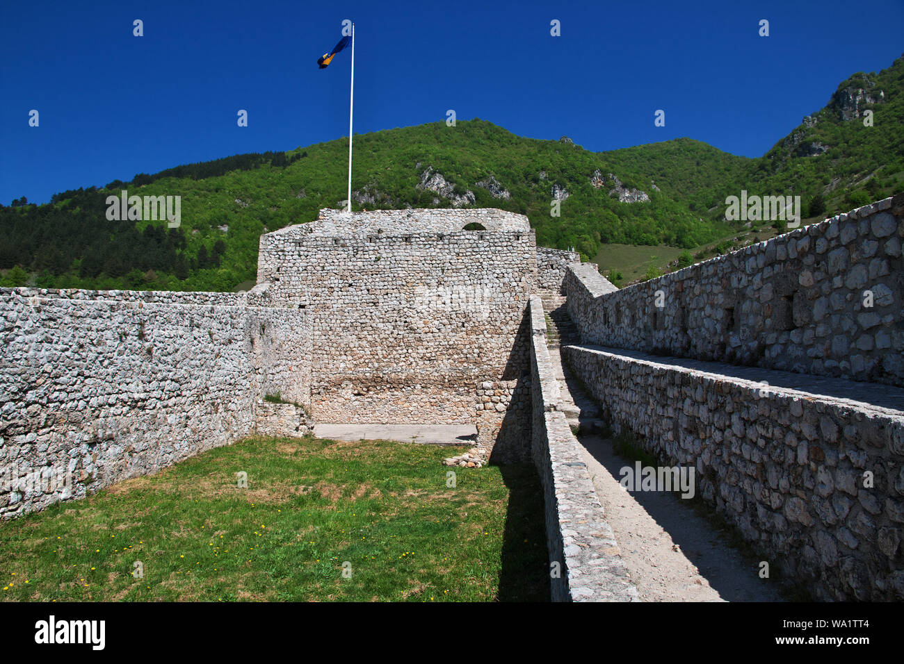 Travnik castle hi-res stock photography and images - Alamy