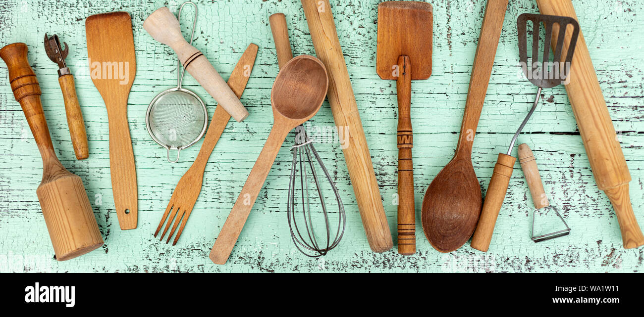 Old Kitchen Utensils High Resolution Stock Photography and Images - Alamy