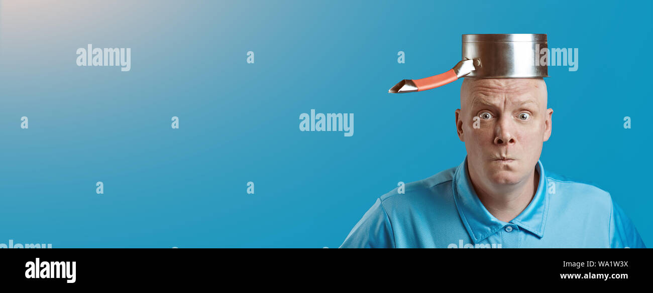 Bald chef head hi-res stock photography and images - Alamy