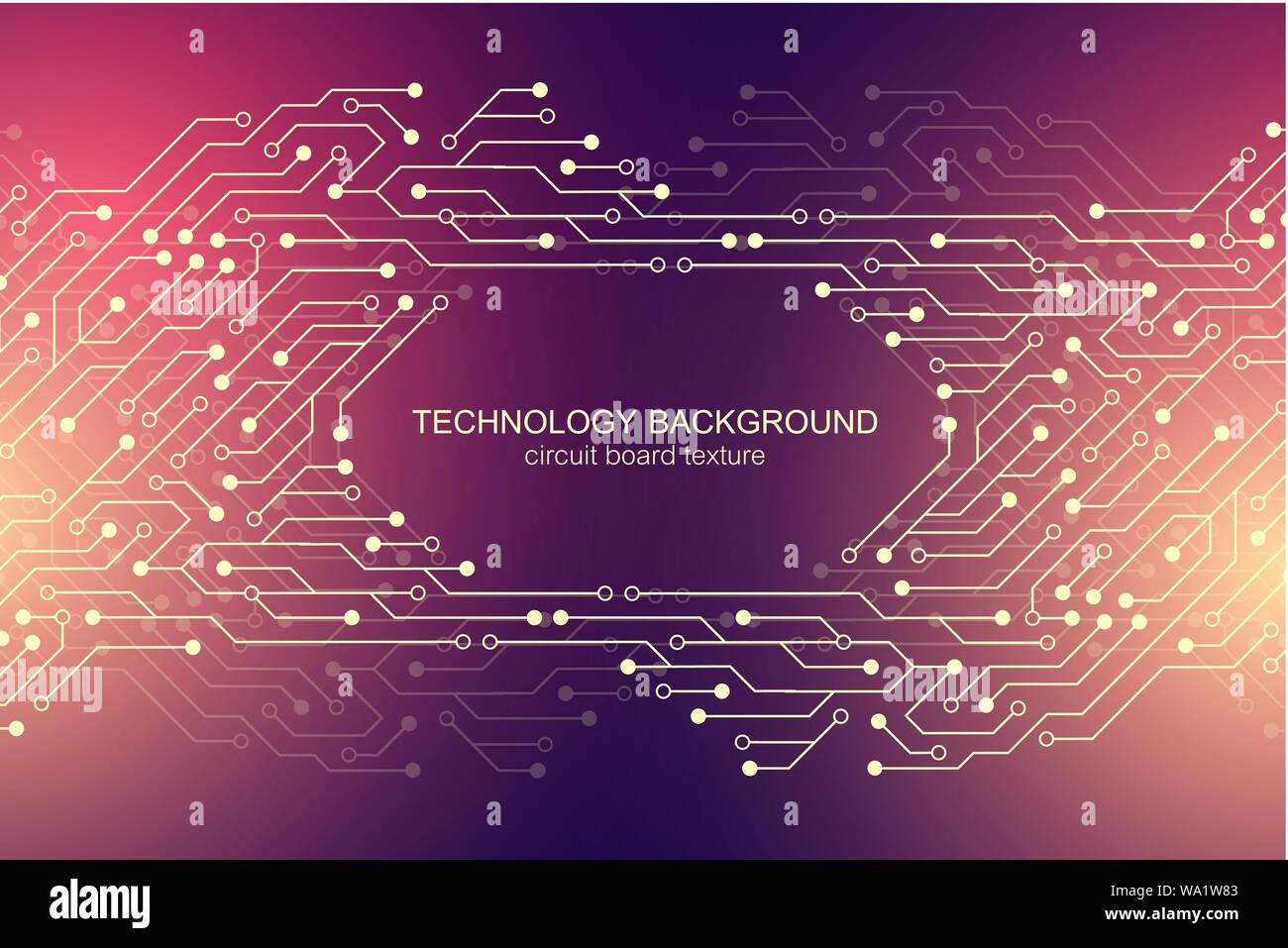 Computer motherboard vector background with circuit board electronic ...