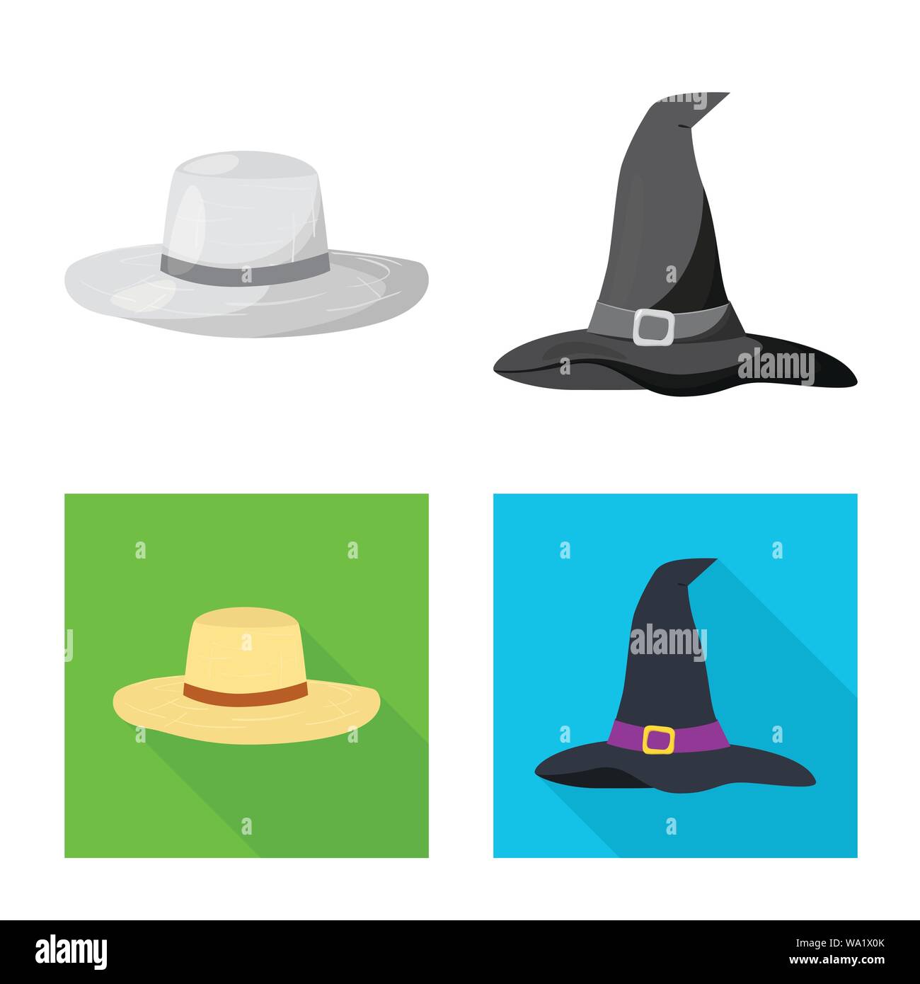 Isolated Object Of Clothing And Cap Symbol Collection Of Clothing And