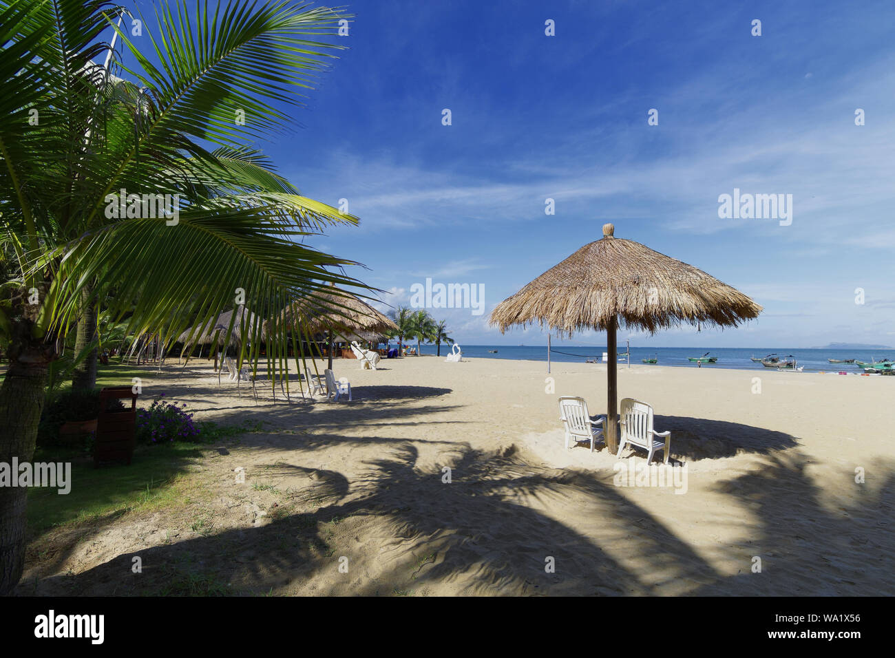 Guangdong maoming romantic coastal tourist resort Stock Photo - Alamy