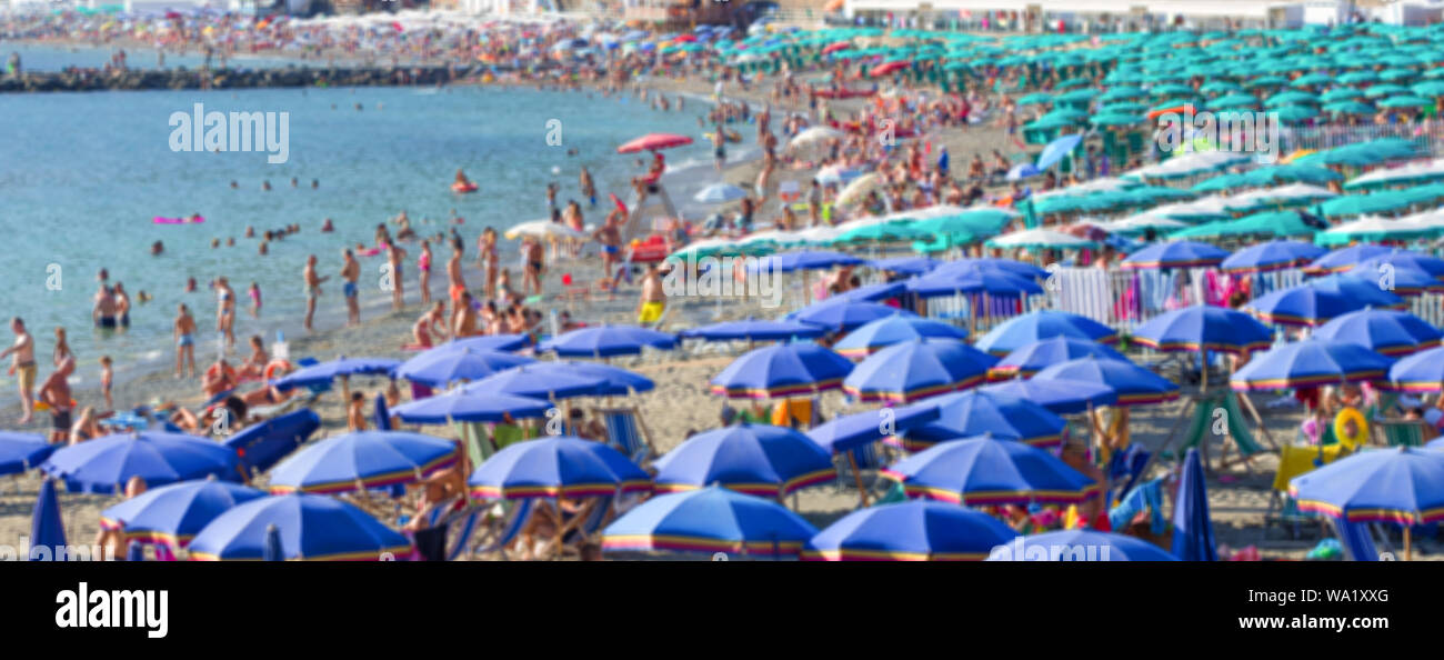 Busy Beach Scene High Resolution Stock Photography and Images - Alamy