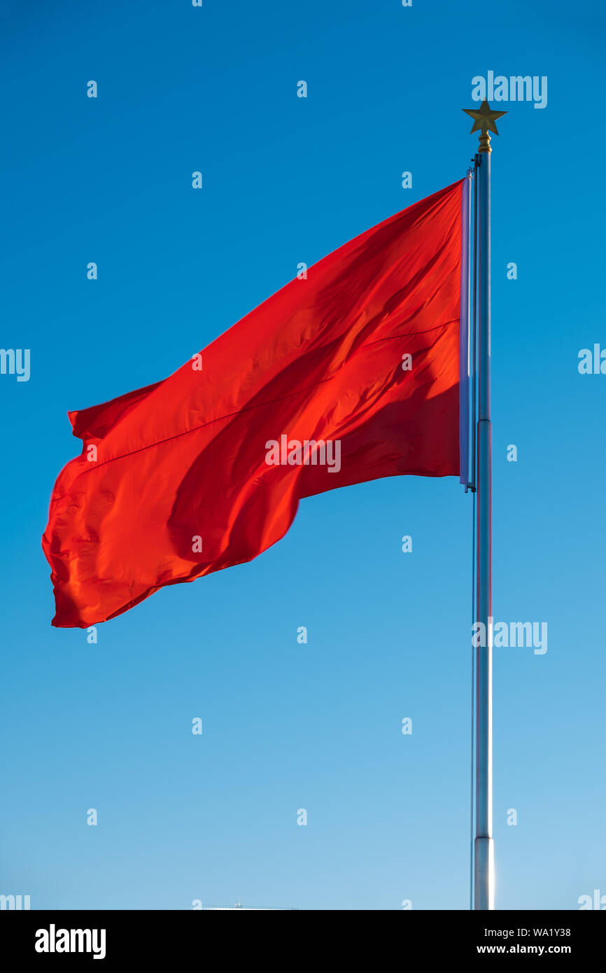 The red flag Stock Photo - Alamy