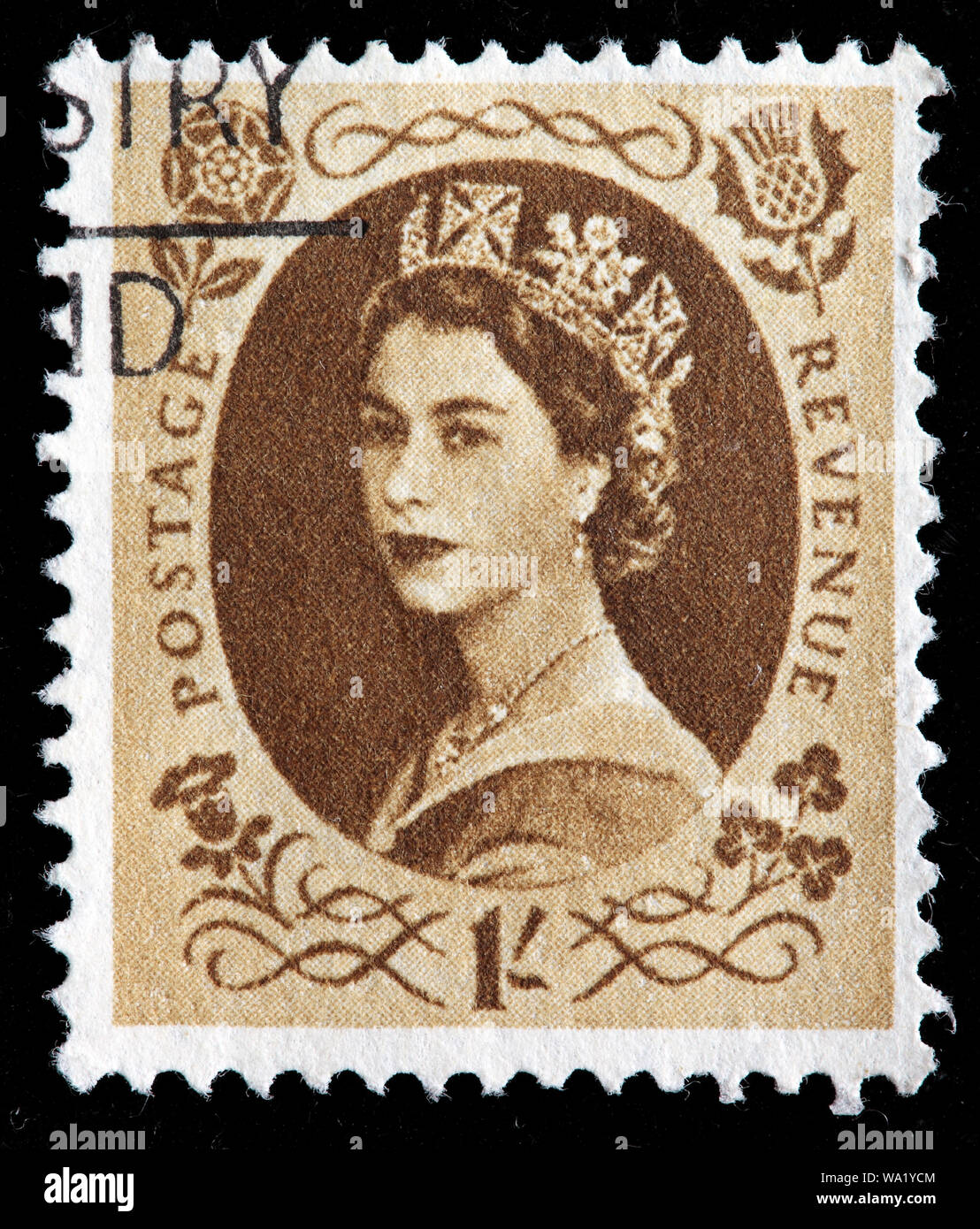 Uk stamp 1950's hi-res stock photography and images - Alamy