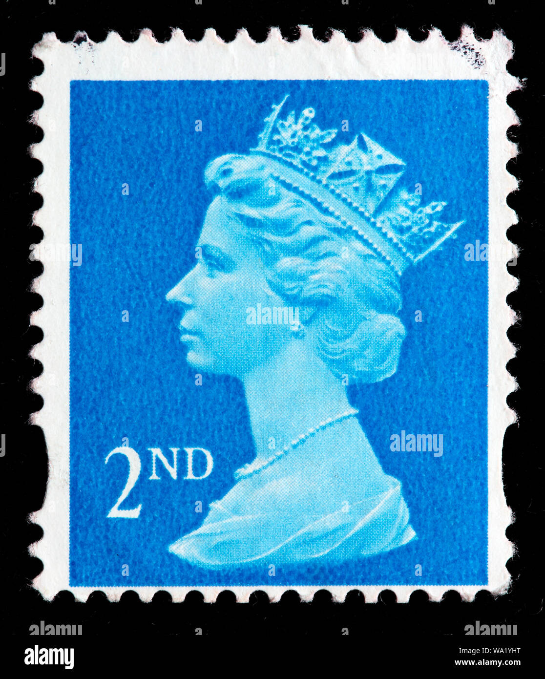 Queen Elizabeth II, Machin series, postage stamp, UK, 1993 Stock Photo ...