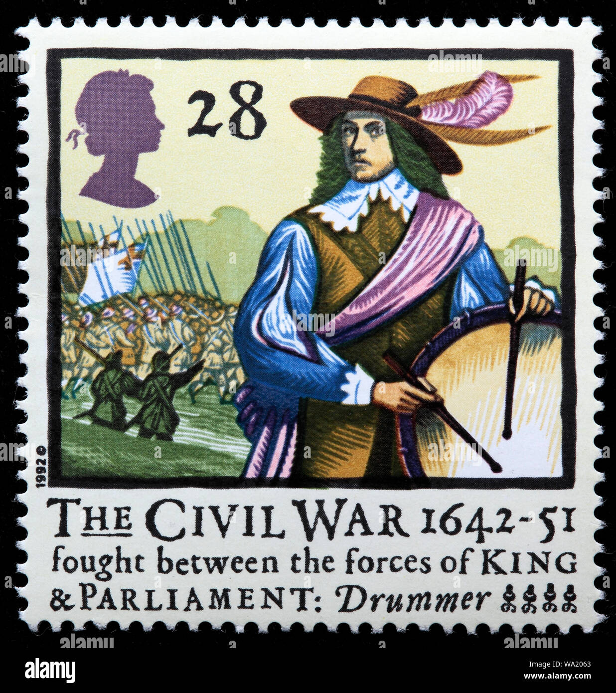 British postage stamp war hi-res stock photography and images - Alamy