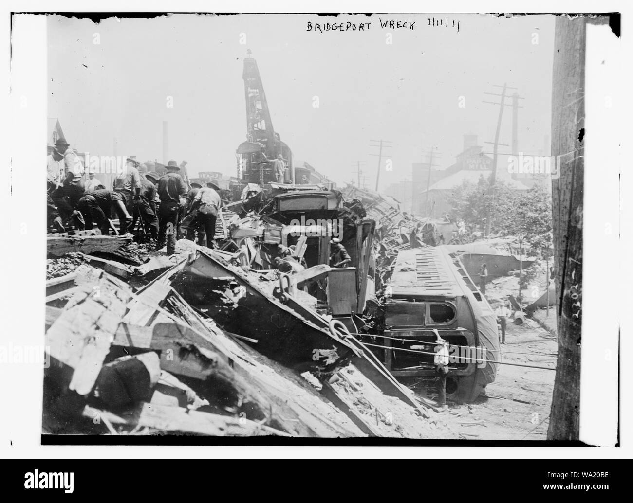 Bridgeport wreck hi-res stock photography and images - Alamy