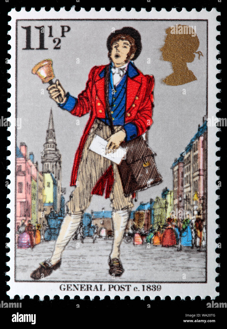 English postman uniform hi-res stock photography and images - Alamy