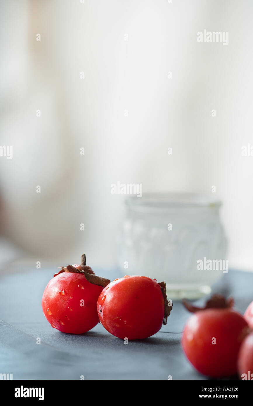 Persimmon branches hi-res stock photography and images - Alamy