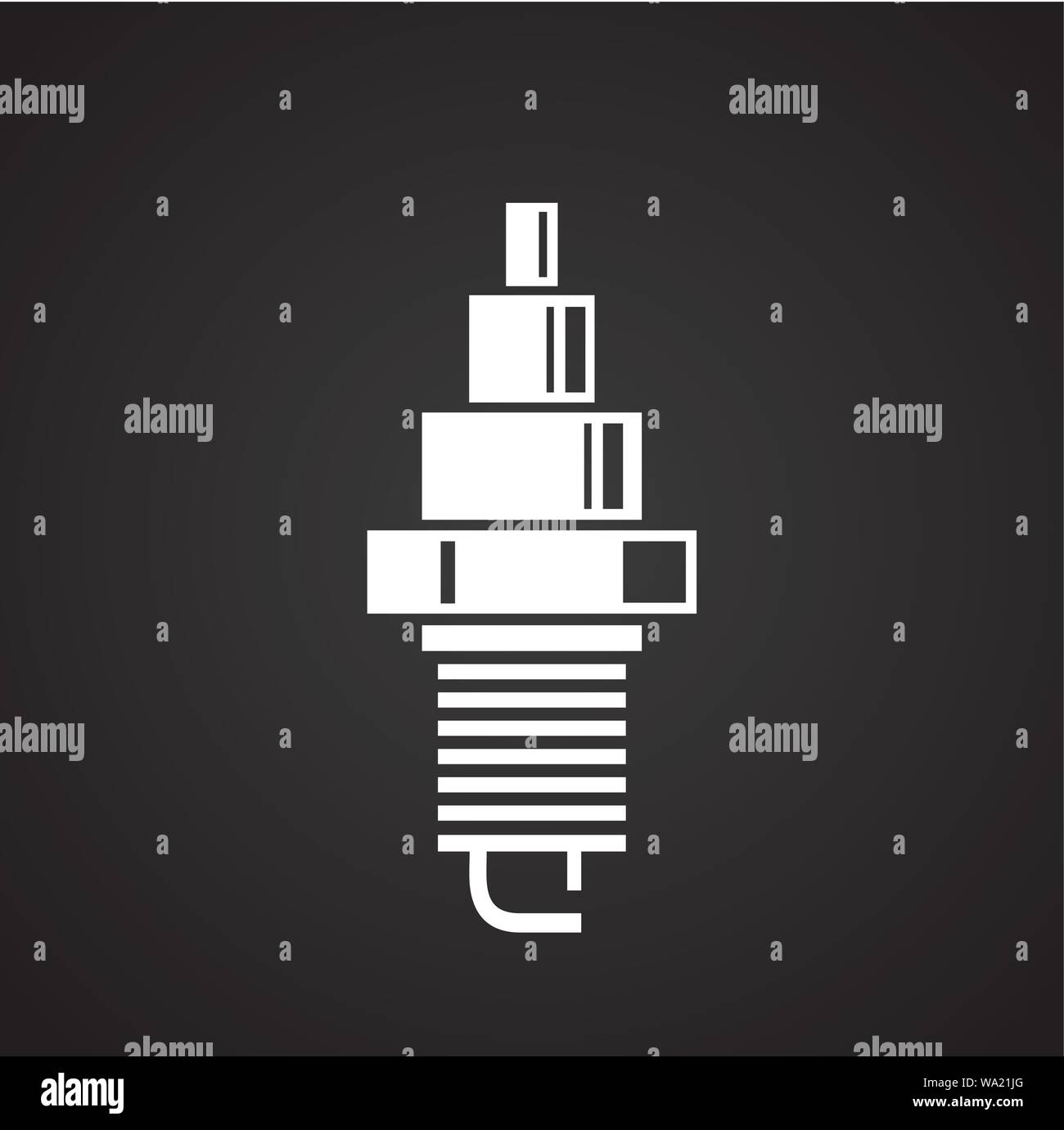 Car part related icon on background for graphic and web design. Simple ...