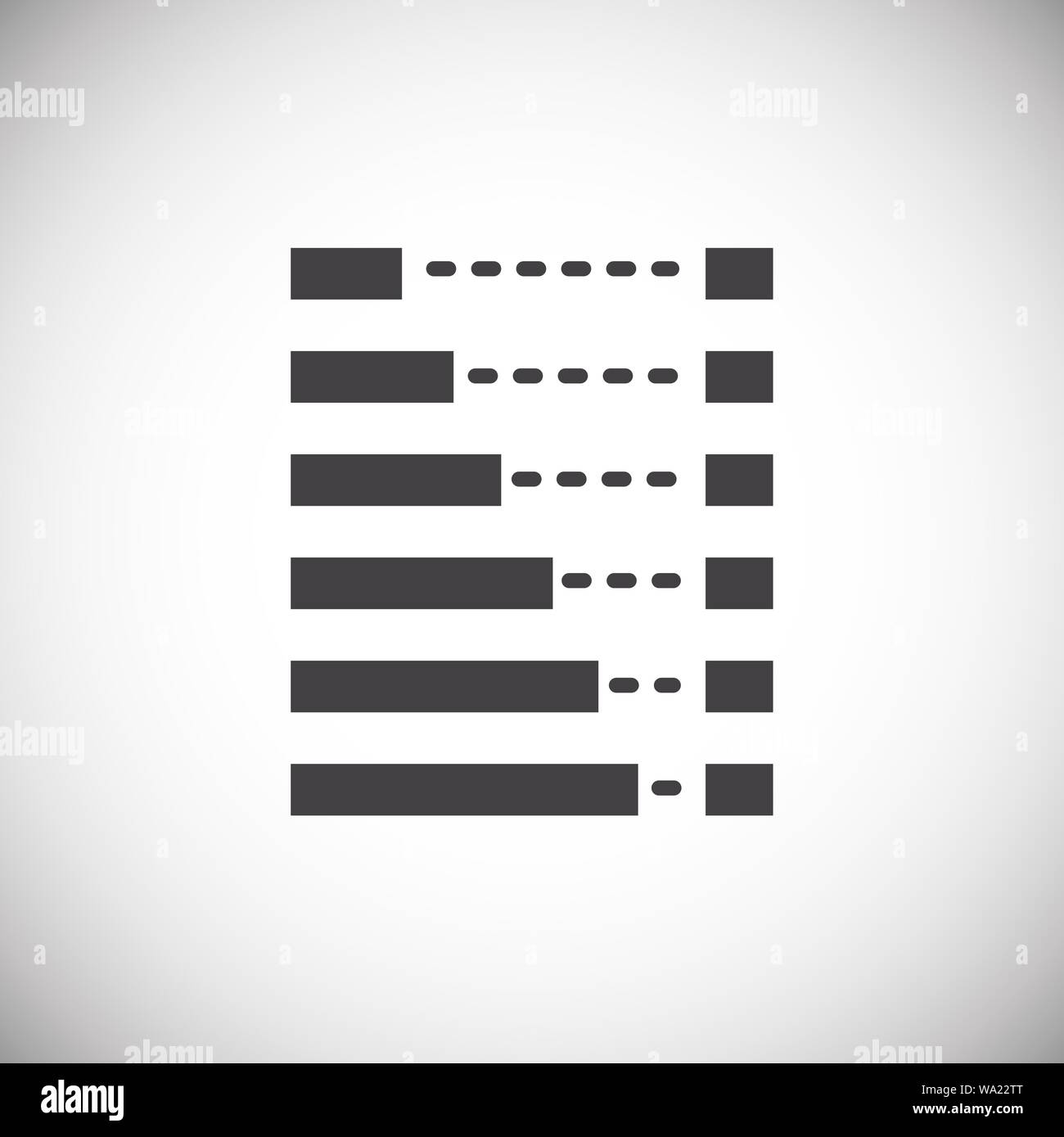 Infographics related icon on background for graphic and web design ...