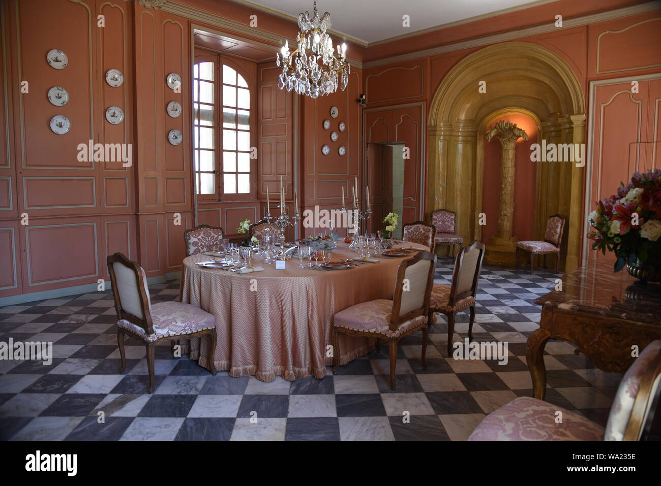 Villandry chateau interior hi-res stock photography and images - Alamy