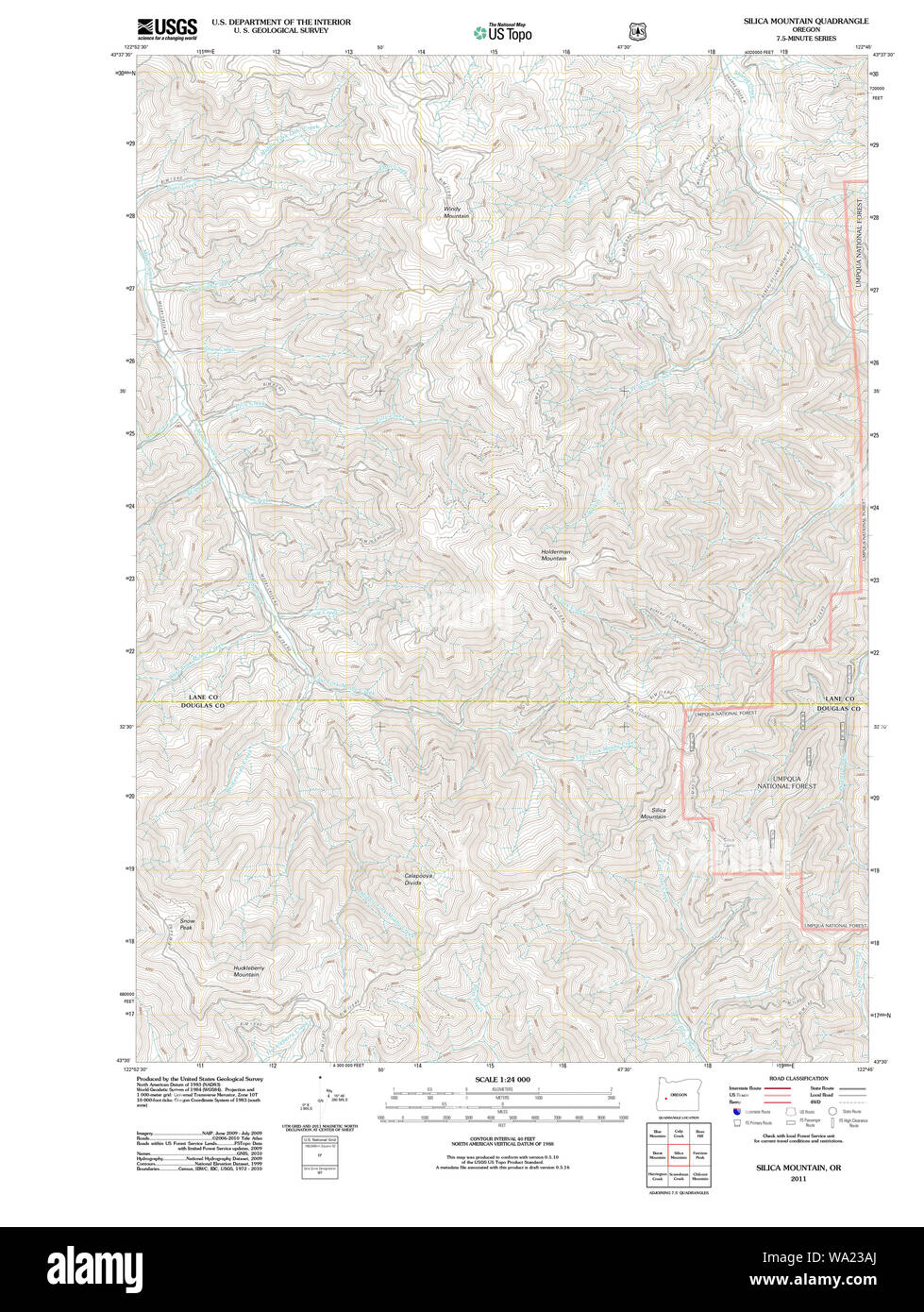 Silica mountain Cut Out Stock Images & Pictures - Alamy