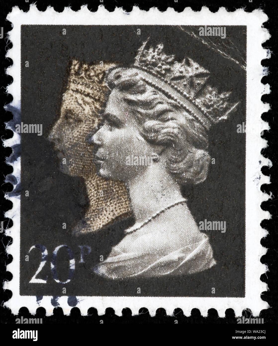 Machin series postage stamp hi-res stock photography and images - Alamy