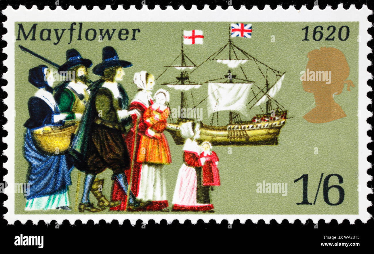 Mayflower 1620 hi-res stock photography and images - Alamy