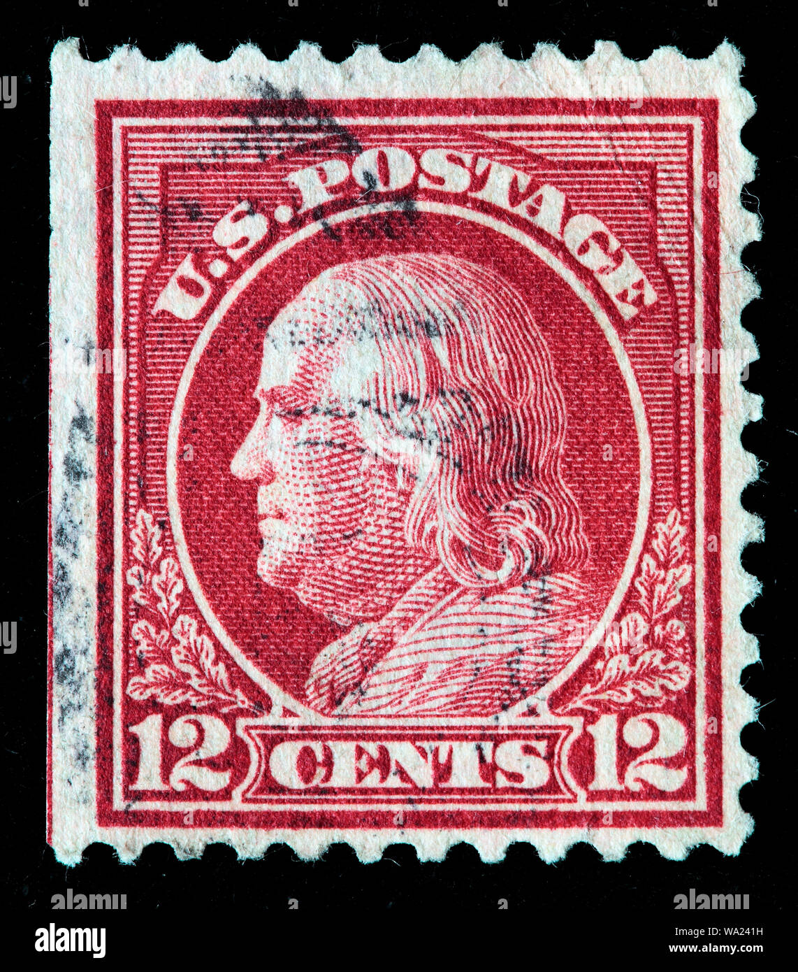 Franklin stamp hi-res stock photography and images - Alamy