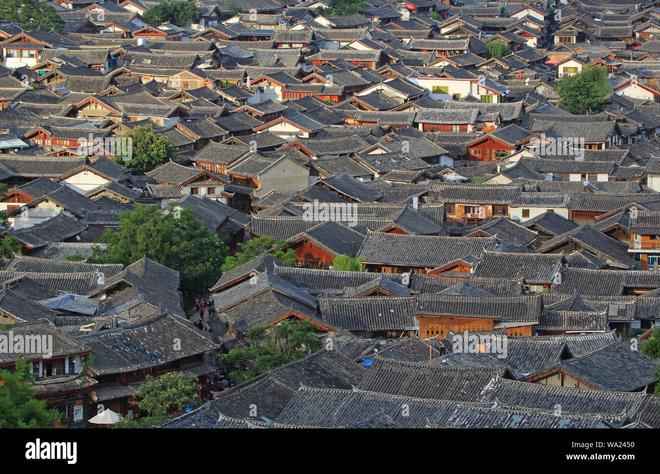 Lijiang ancient city Stock Photo - Alamy