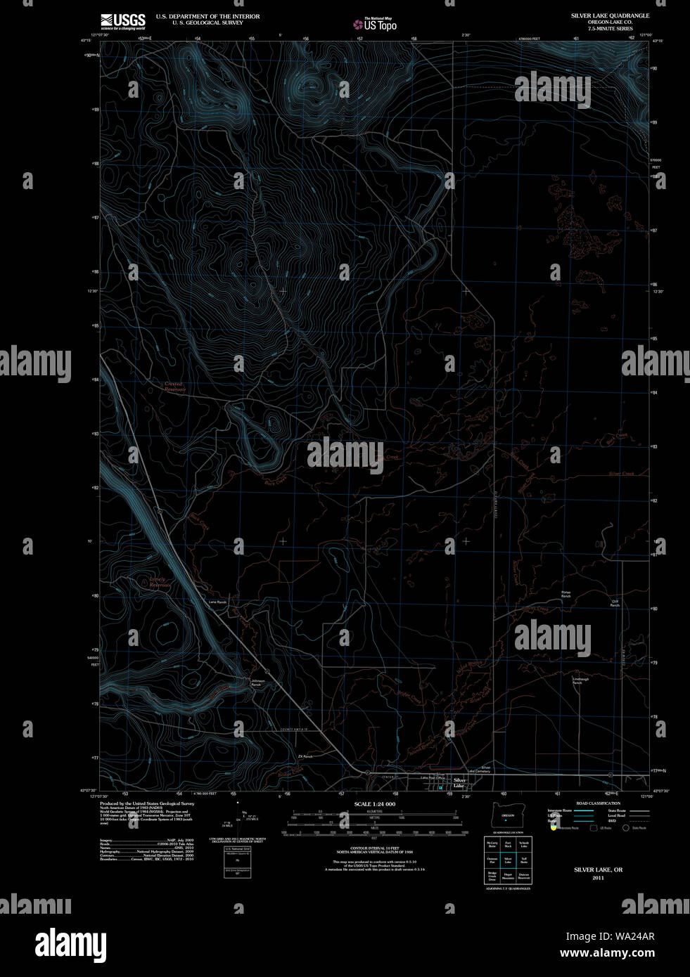 Silver lake oregon hi-res stock photography and images - Alamy