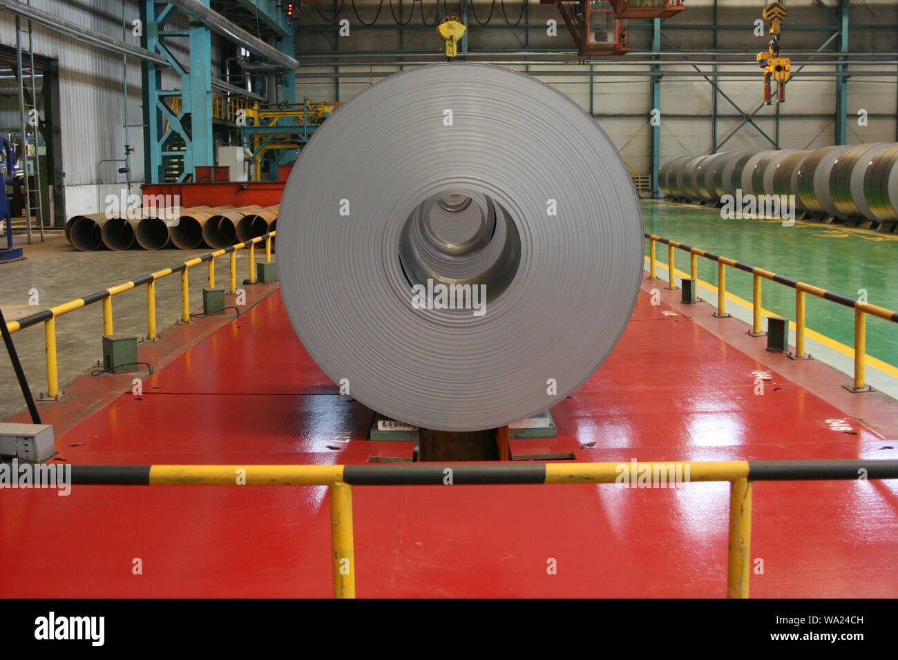 Cold rolled coil Stock Photo - Alamy