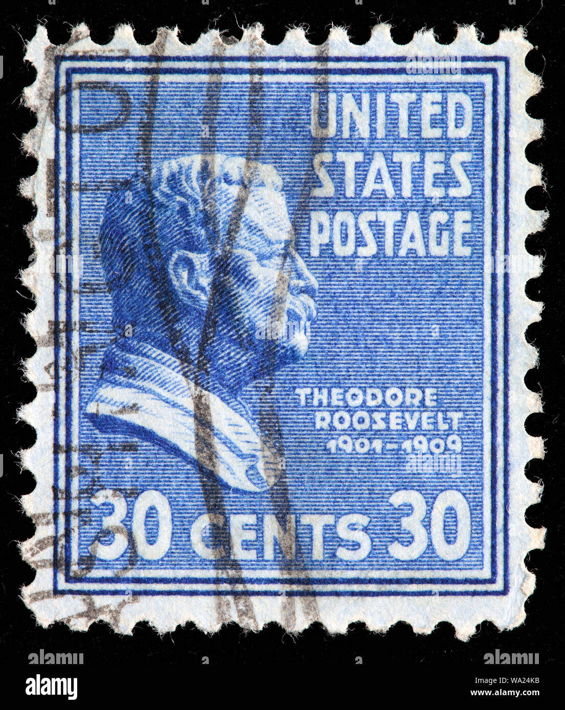 Us postage stamp theodore roosevelt hi-res stock photography and images ...