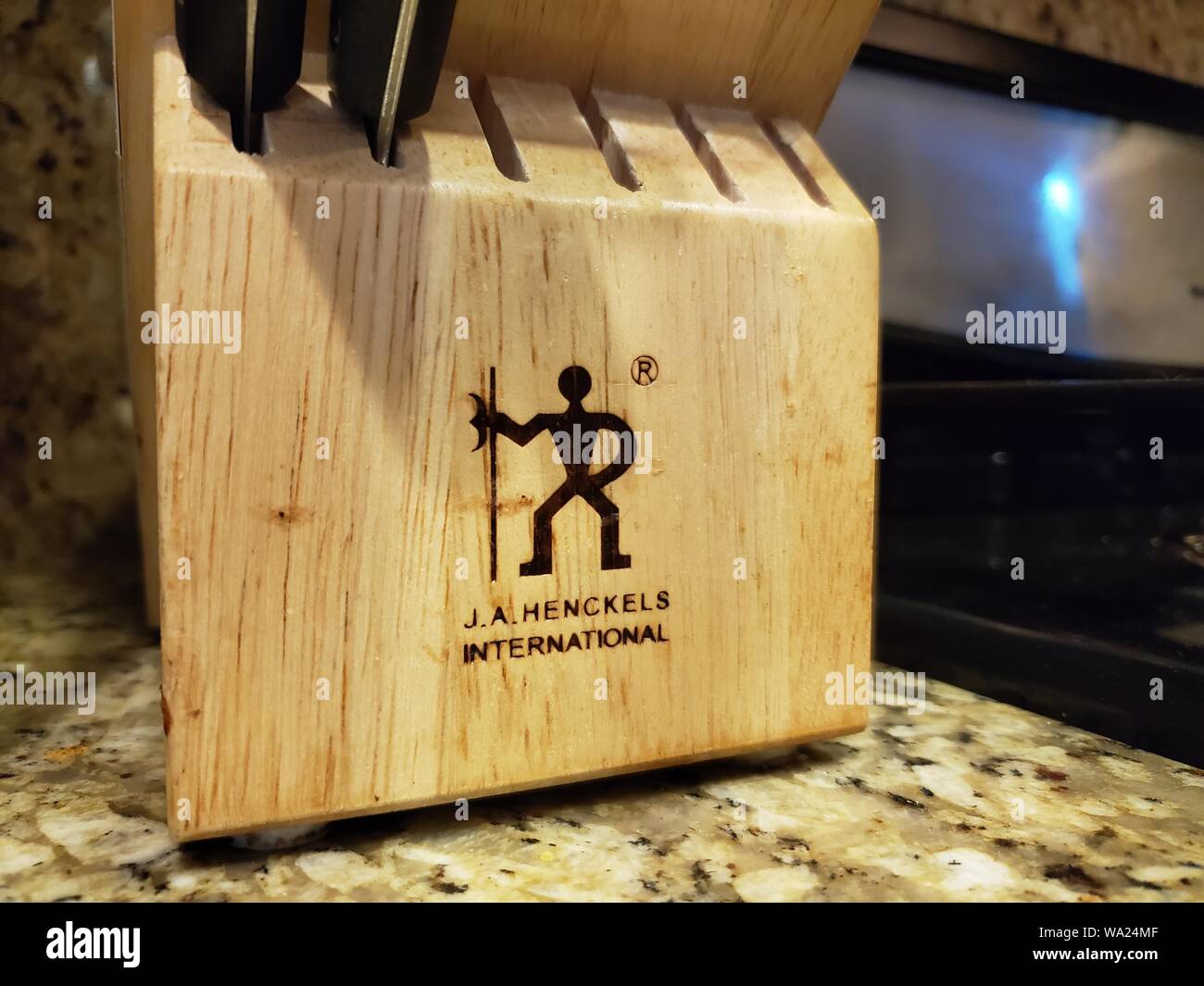 Close up of ja henckels knives hi-res stock photography and images - Alamy