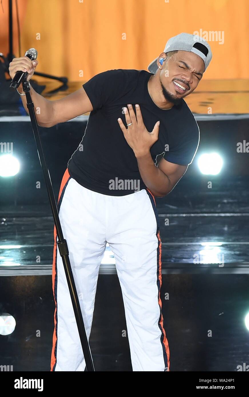 Local Rapper On Stage