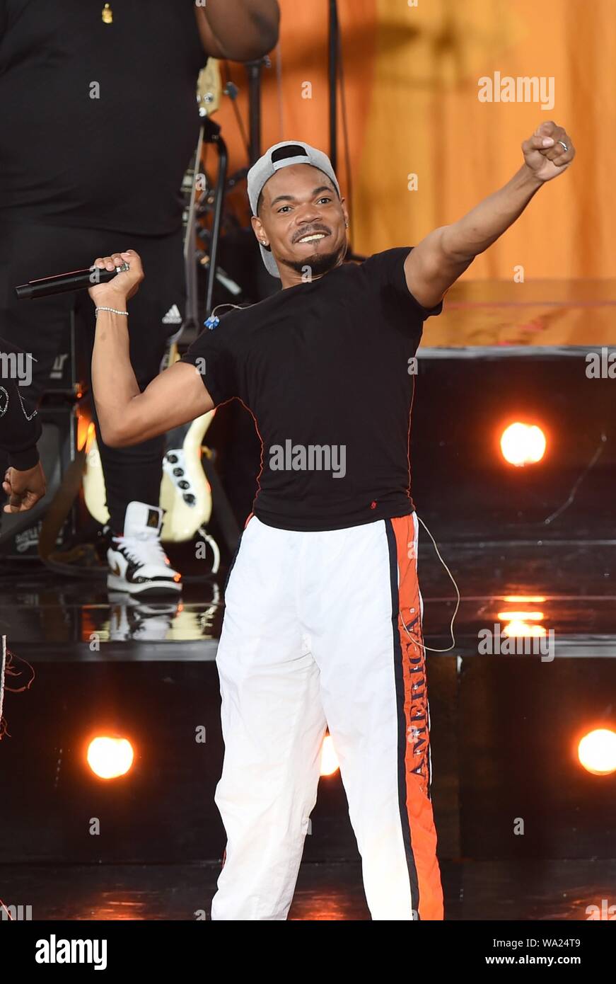 New York, NY, USA. 16th Aug, 2019. Chance The Rapper on stage for ...