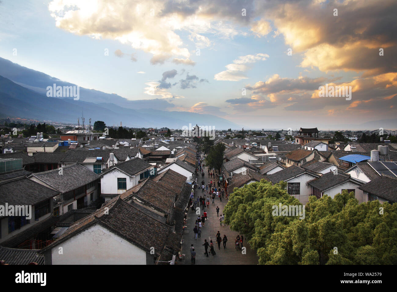 Dali old town Stock Photo - Alamy