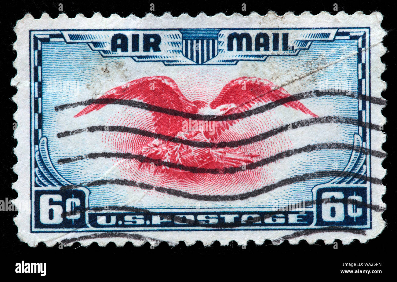 Us eagle stamp hi-res stock photography and images - Alamy