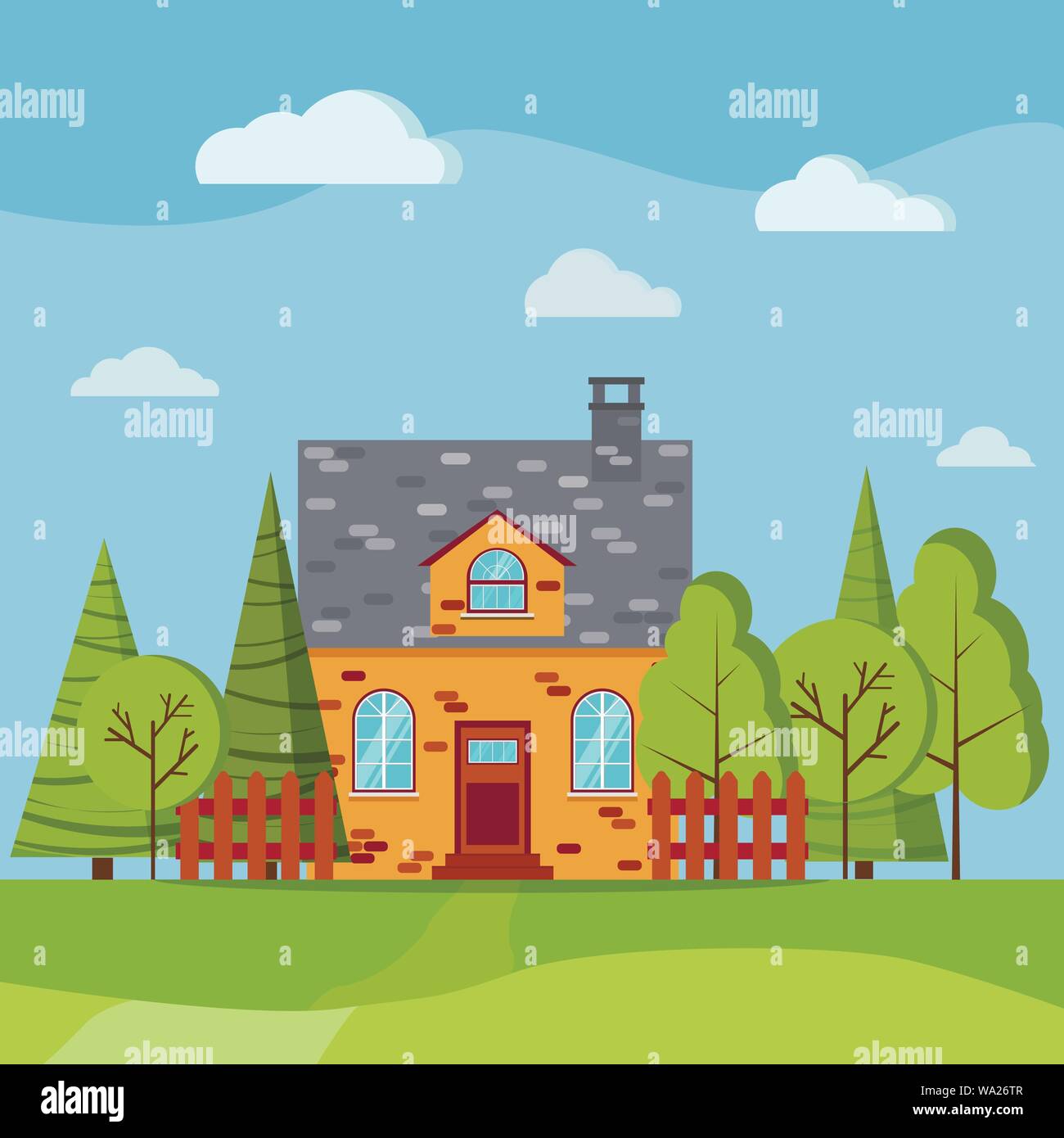 Cartoon brick Stock Vector Images - Alamy