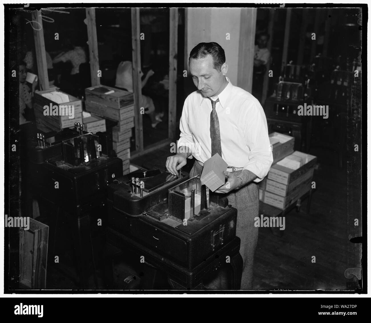 Punch Card Machine High Resolution Stock Photography and Images - Alamy