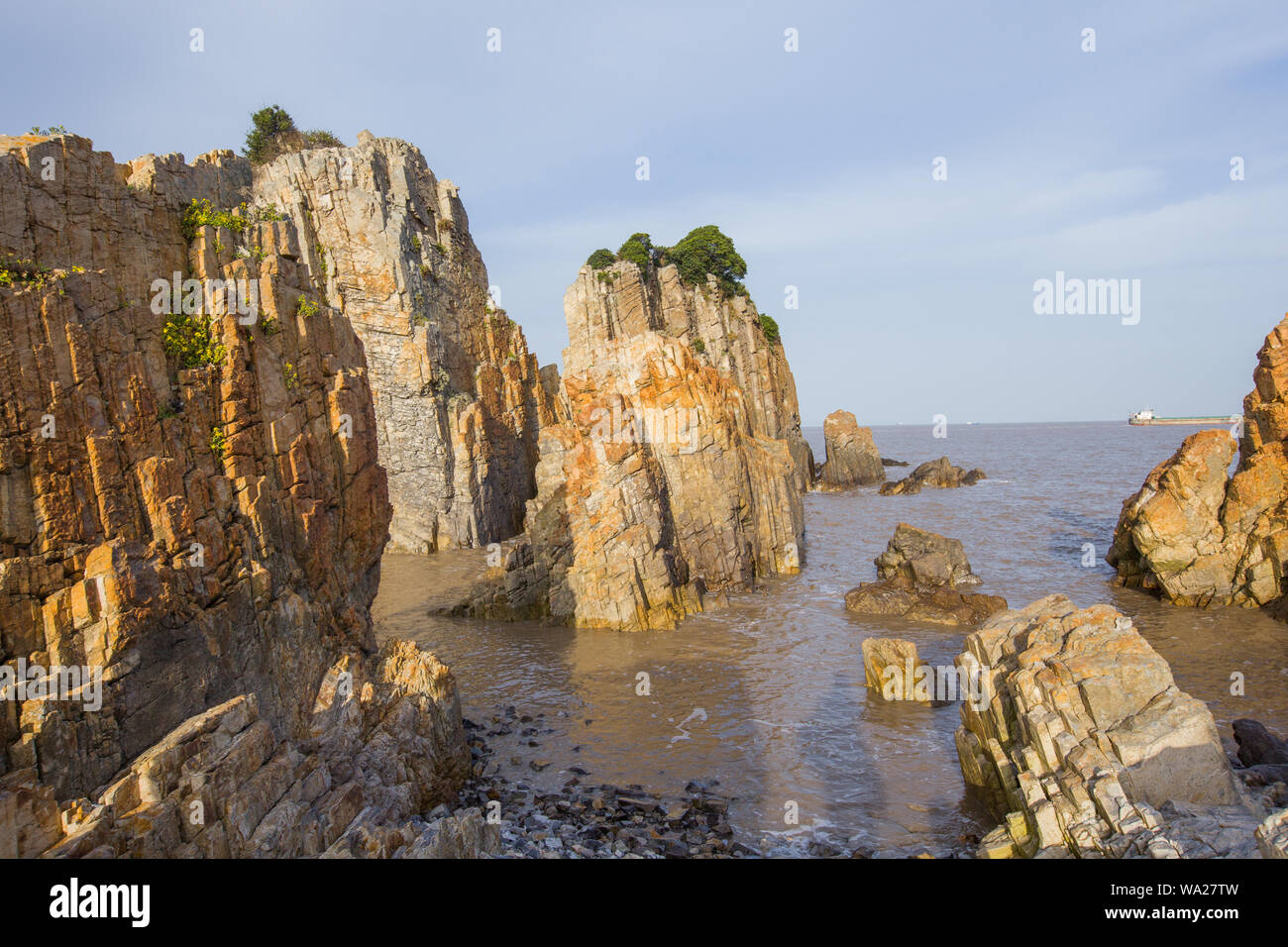 The rocks of the sea Stock Photo - Alamy
