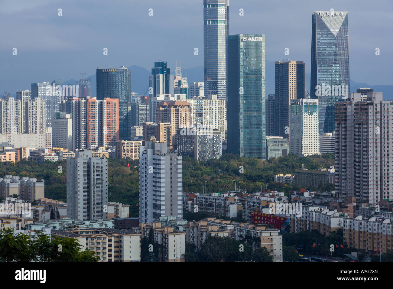 Shenzhen luohu development hi-res stock photography and images - Alamy