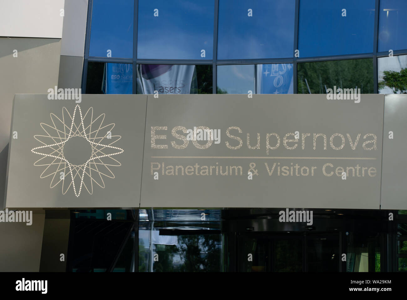 Garching ESO Supernova Stock Photo - Alamy