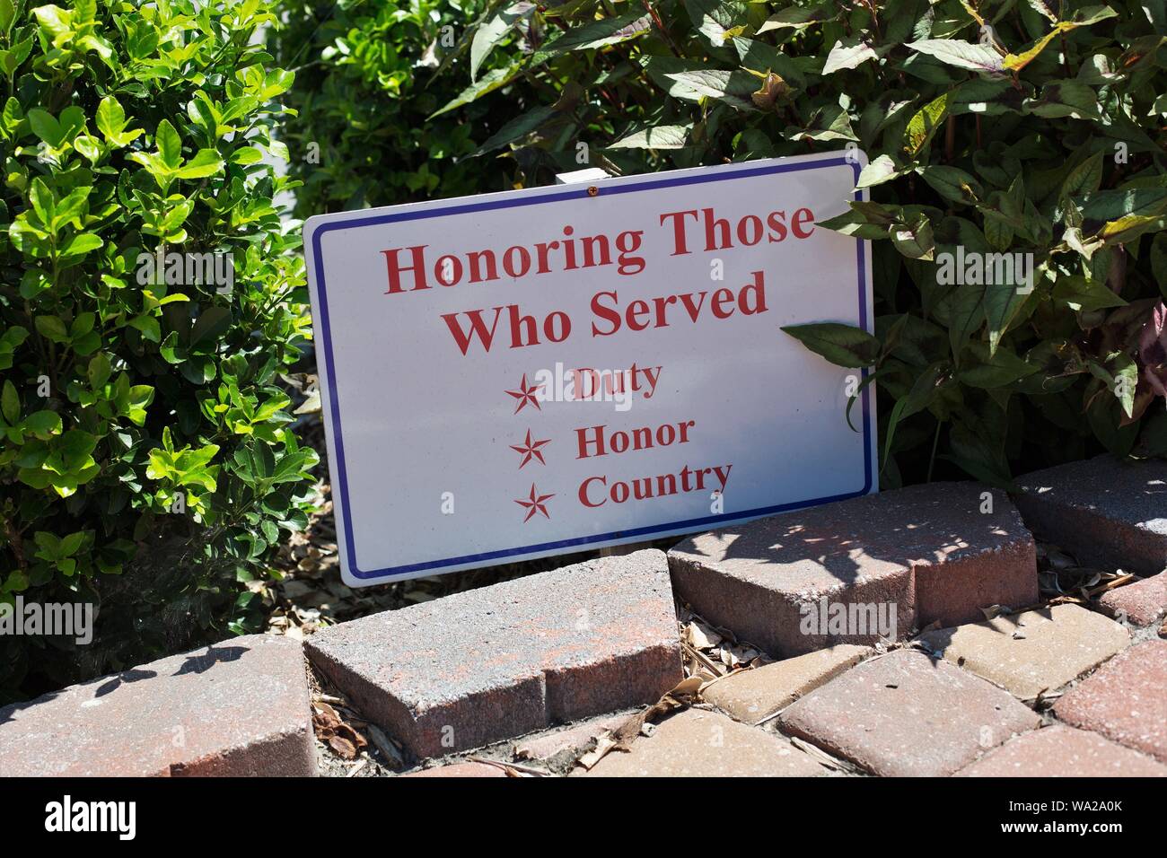 Honoring Those Who Served High Resolution Stock Photography and Images ...