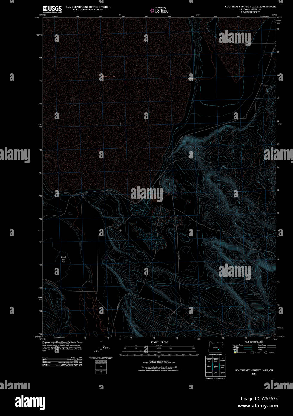 Harney map hi-res stock photography and images - Alamy