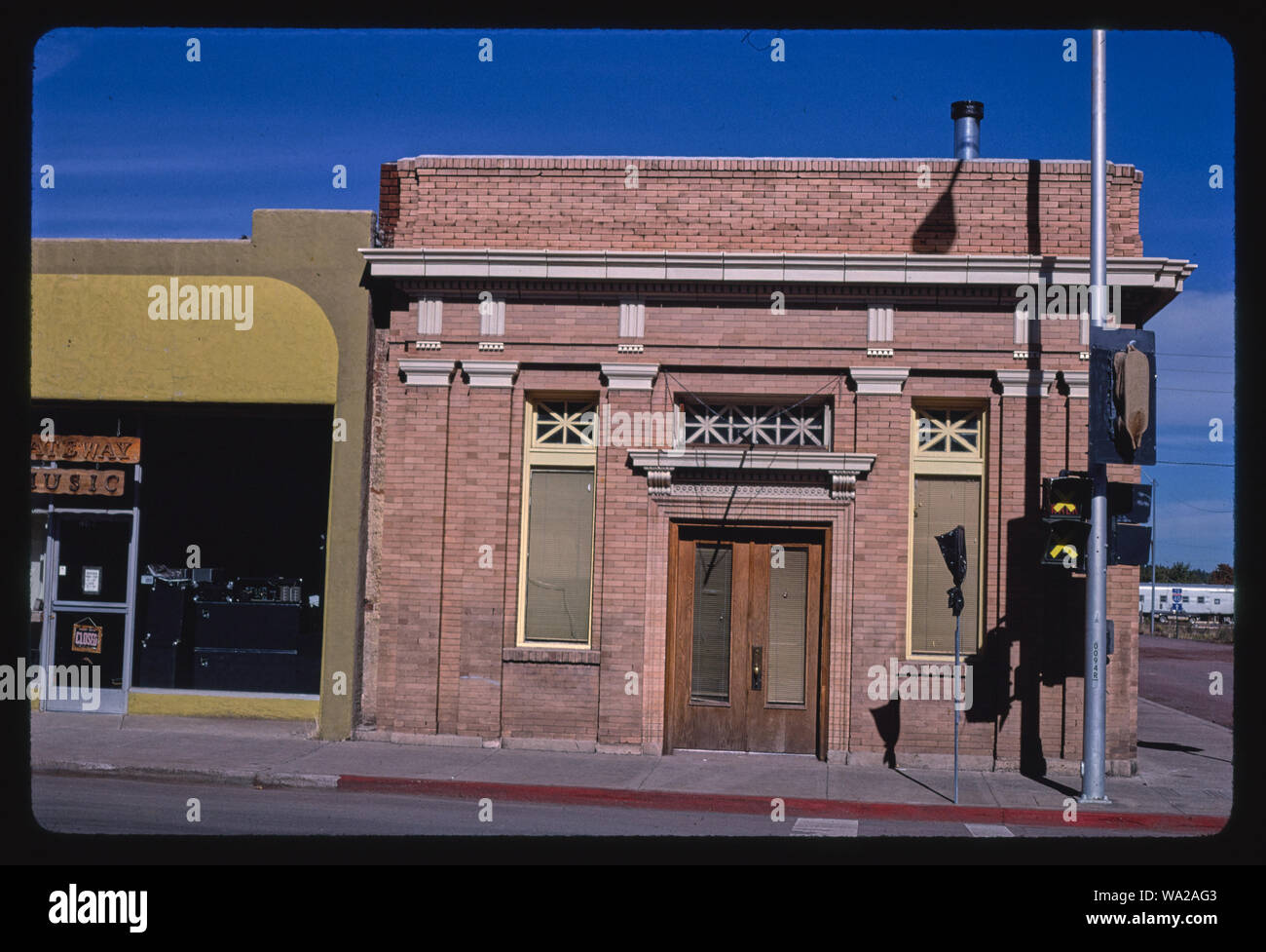Bank, Bill Williams Avenue, Williams, Arizona Stock Photo - Alamy