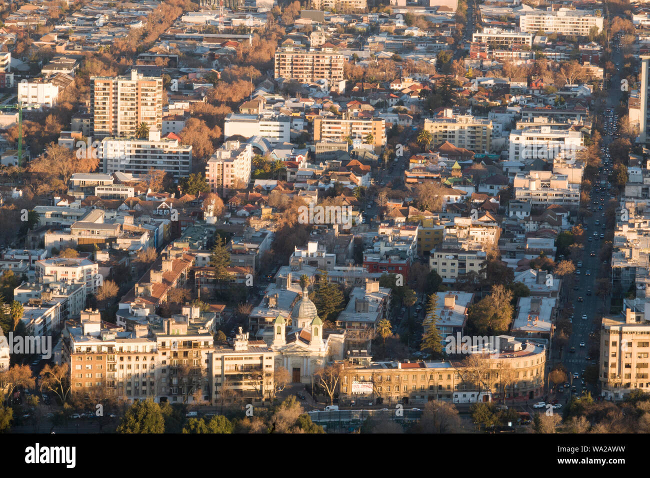 Apartment building in santiago hi-res stock photography and images - Alamy