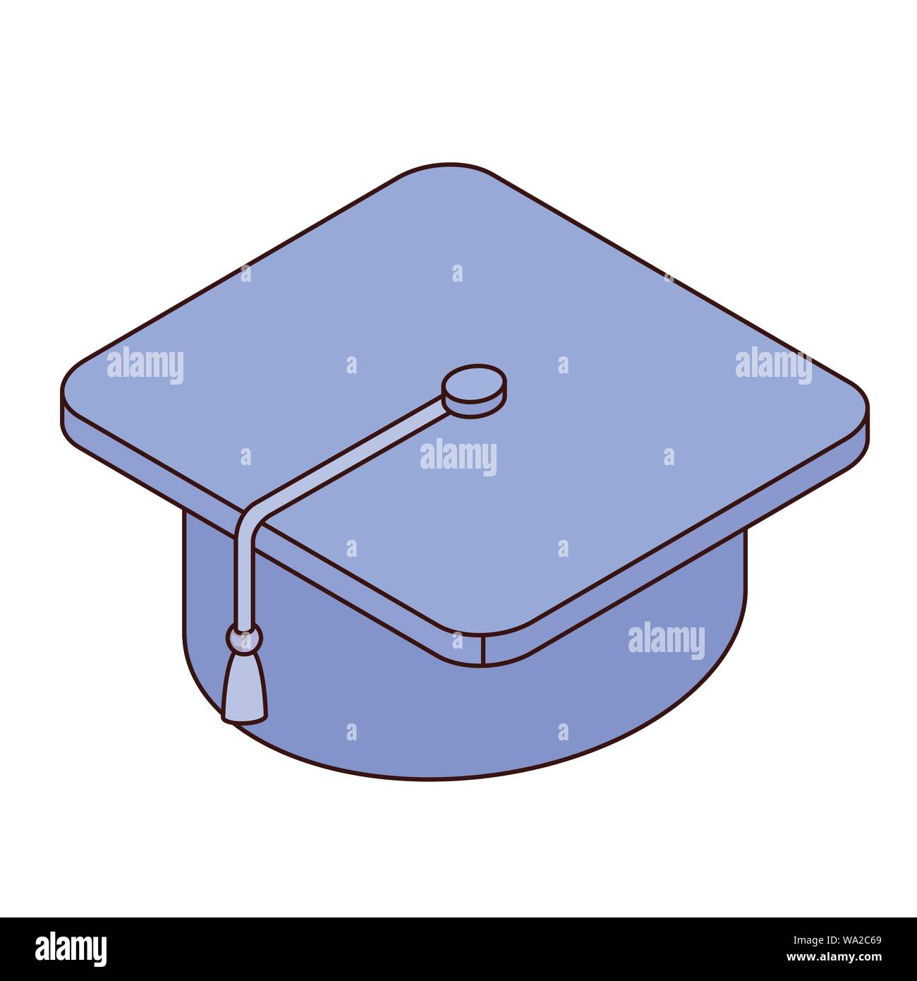 Graduation mortarboard message Cut Out Stock Images & Pictures - Alamy