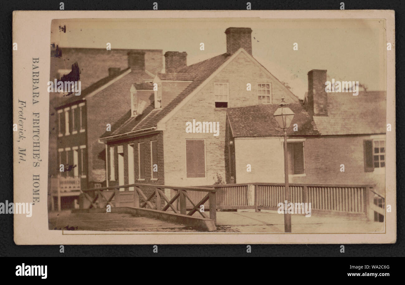 Barbara Fritchie's home, Frederick, Md. / J. Davis Byerly, successor to ...