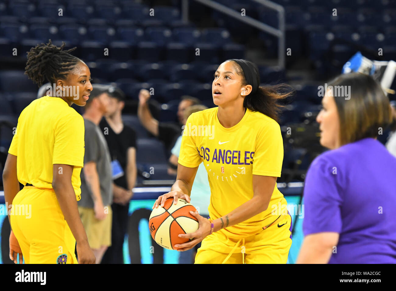 Candace parker 2019 hi-res stock photography and images - Alamy