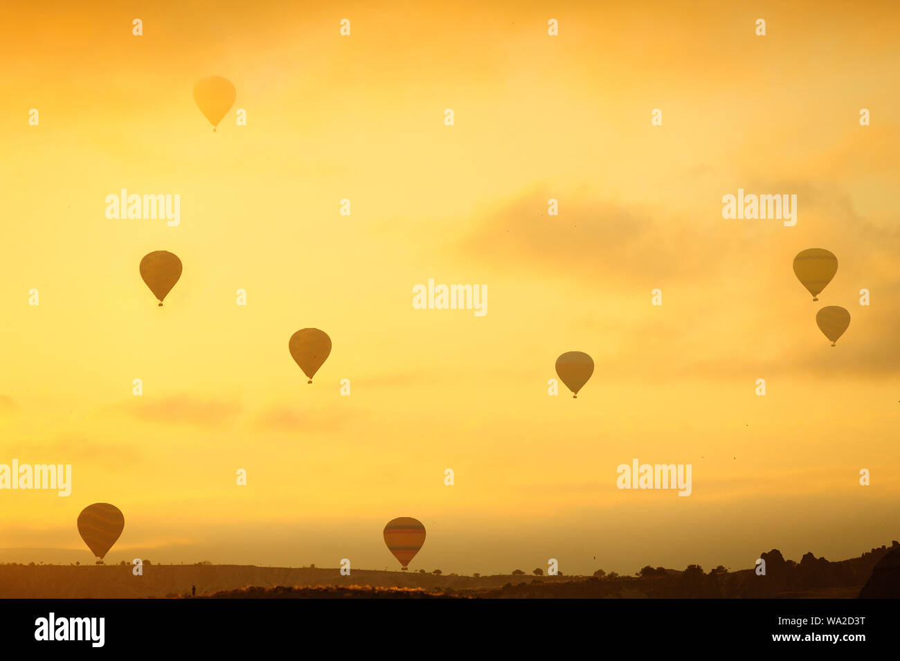 Turkey capa, hot air balloon Stock Photo - Alamy