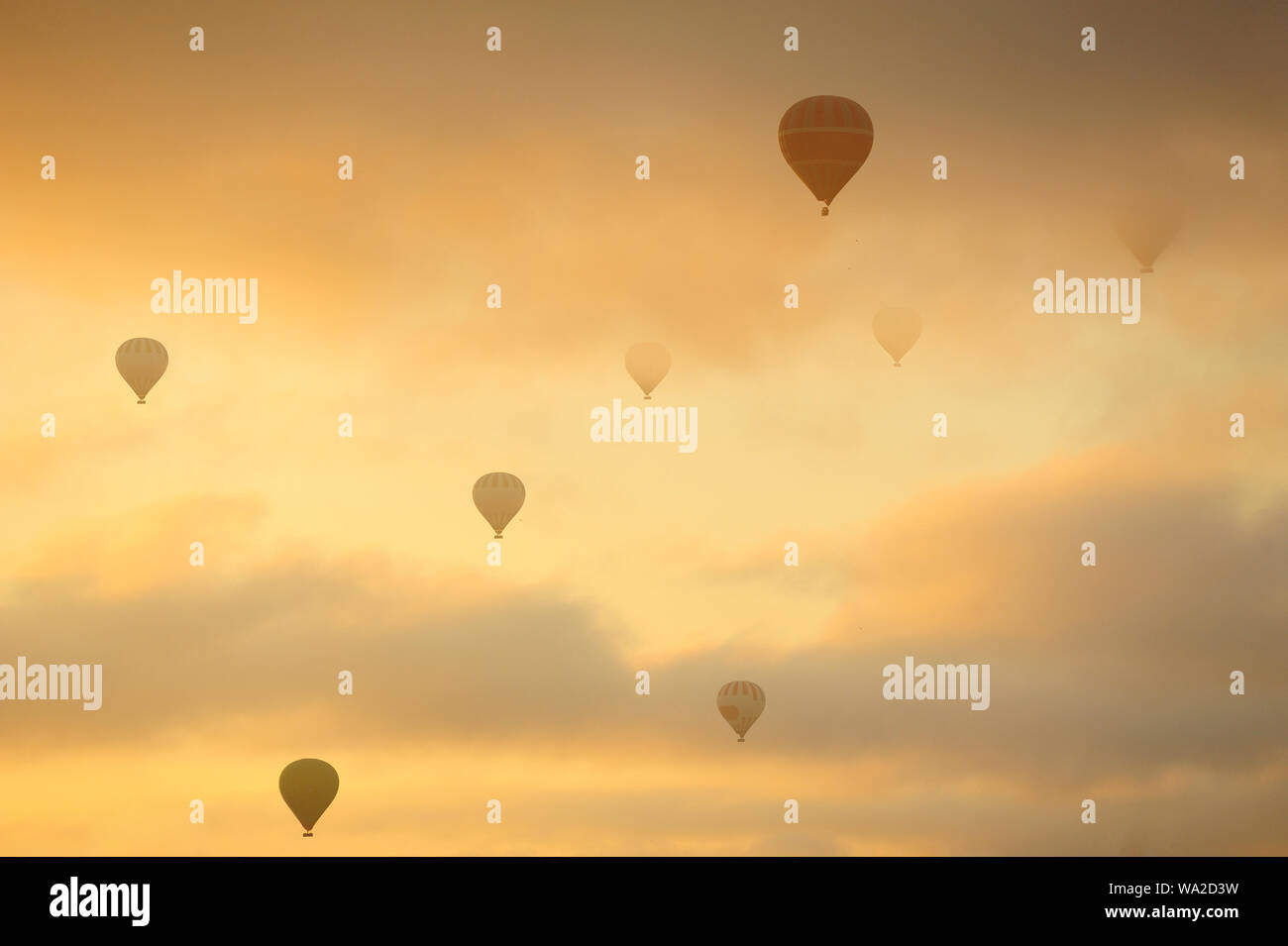 Turkey capa, hot air balloon Stock Photo - Alamy